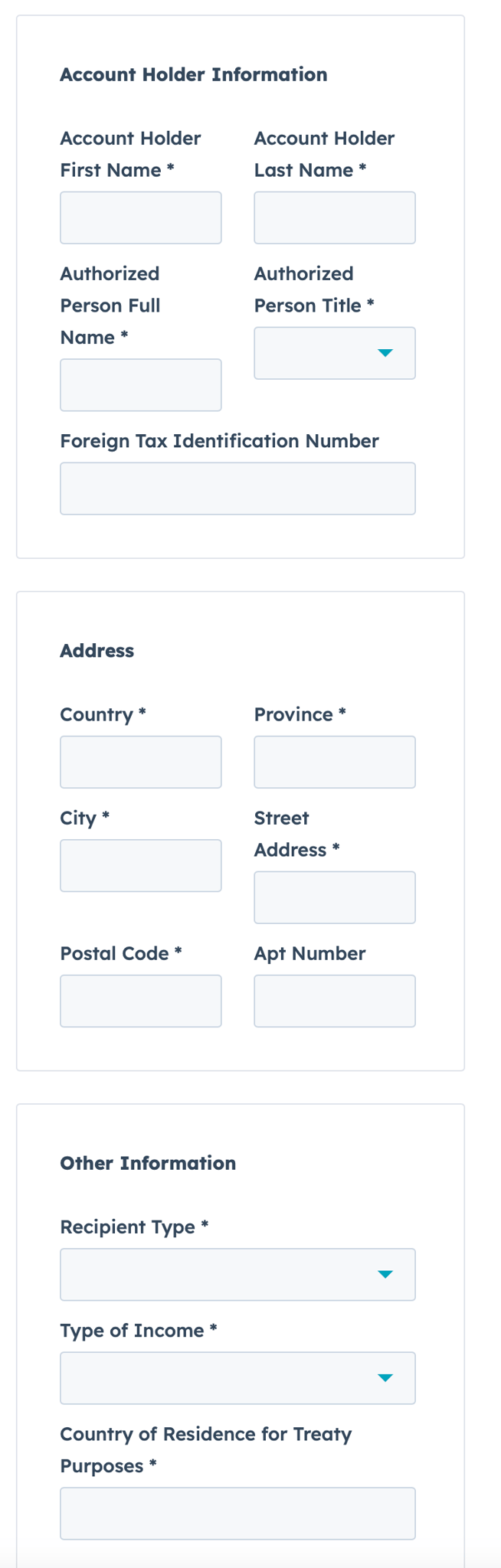 How to Submit a Update NR301 Form